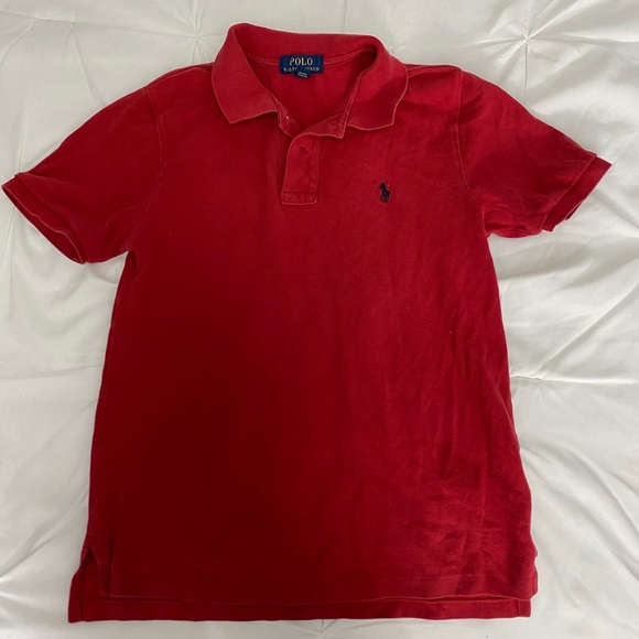 Polo Ralph Lauren | Shirts & Tops | Polo Ralph Lauren Red Kids Polo ...